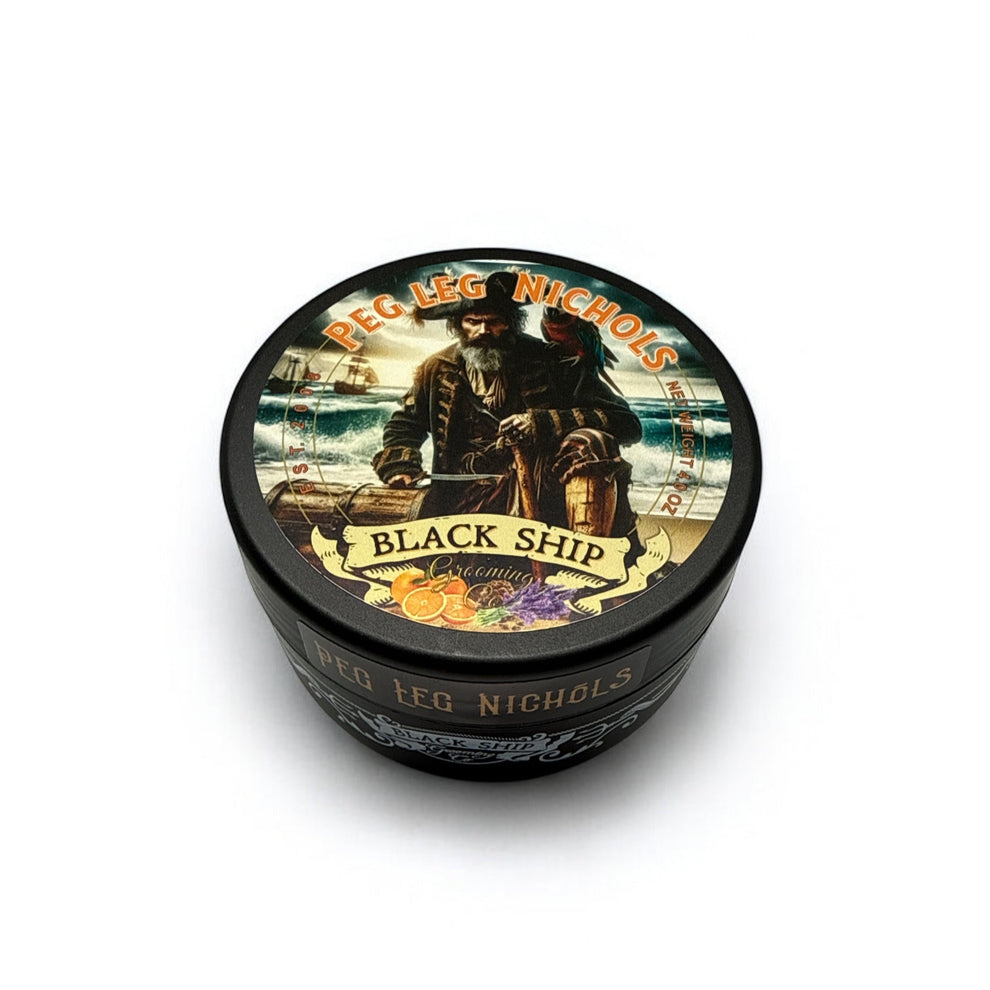 Peg Leg Nichols Shaving Soap – Black Ship Grooming Co.