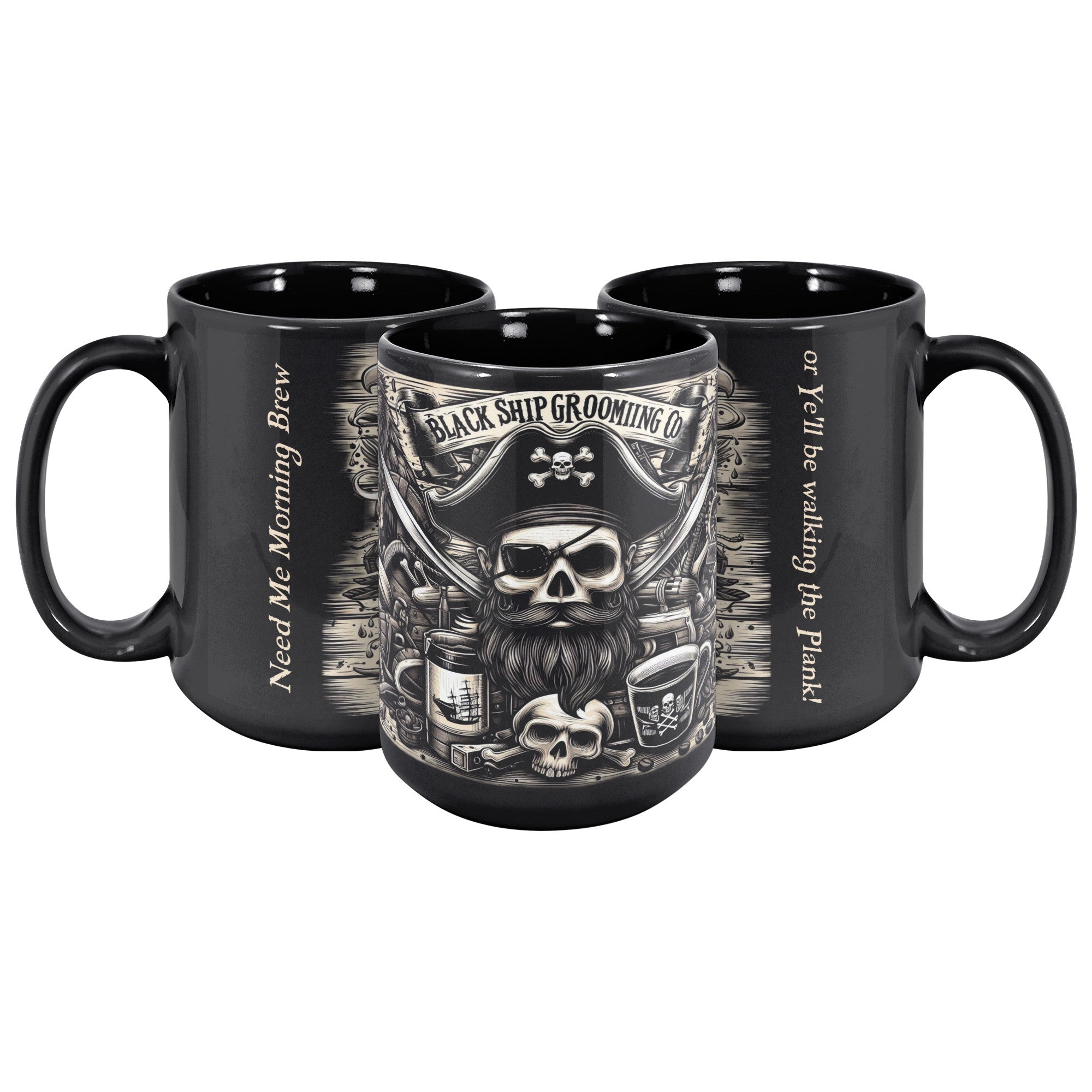Pirates Morning Brew Coffee Mug – Black Ship Grooming Co.